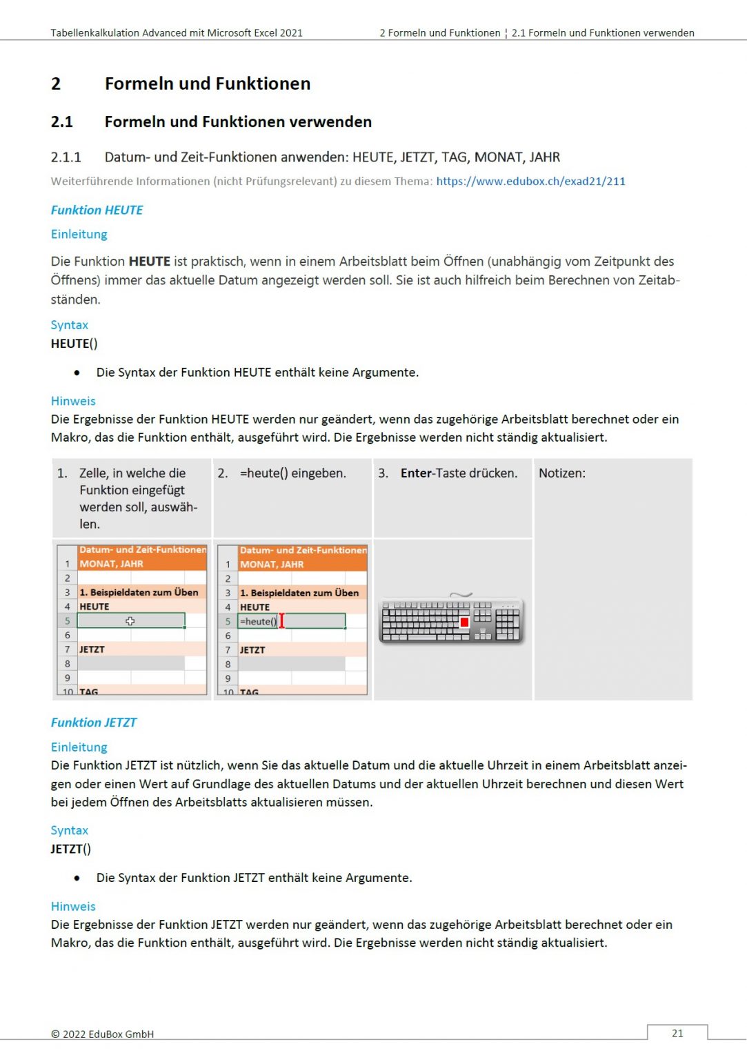 Lehrbuch: Tabellenkalkulation Advanced mit Microsoft Excel 2021/365 (AM4, ICDL/ECDL Advanced ...