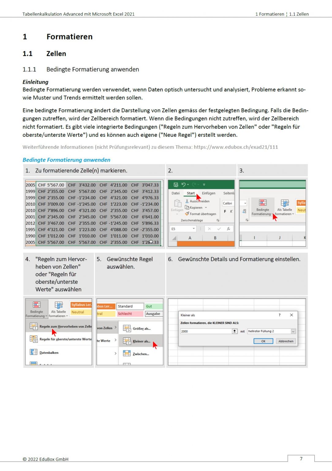 Lehrbuch: Tabellenkalkulation Advanced mit Microsoft Excel 2021/365 (AM4, ICDL/ECDL Advanced ...
