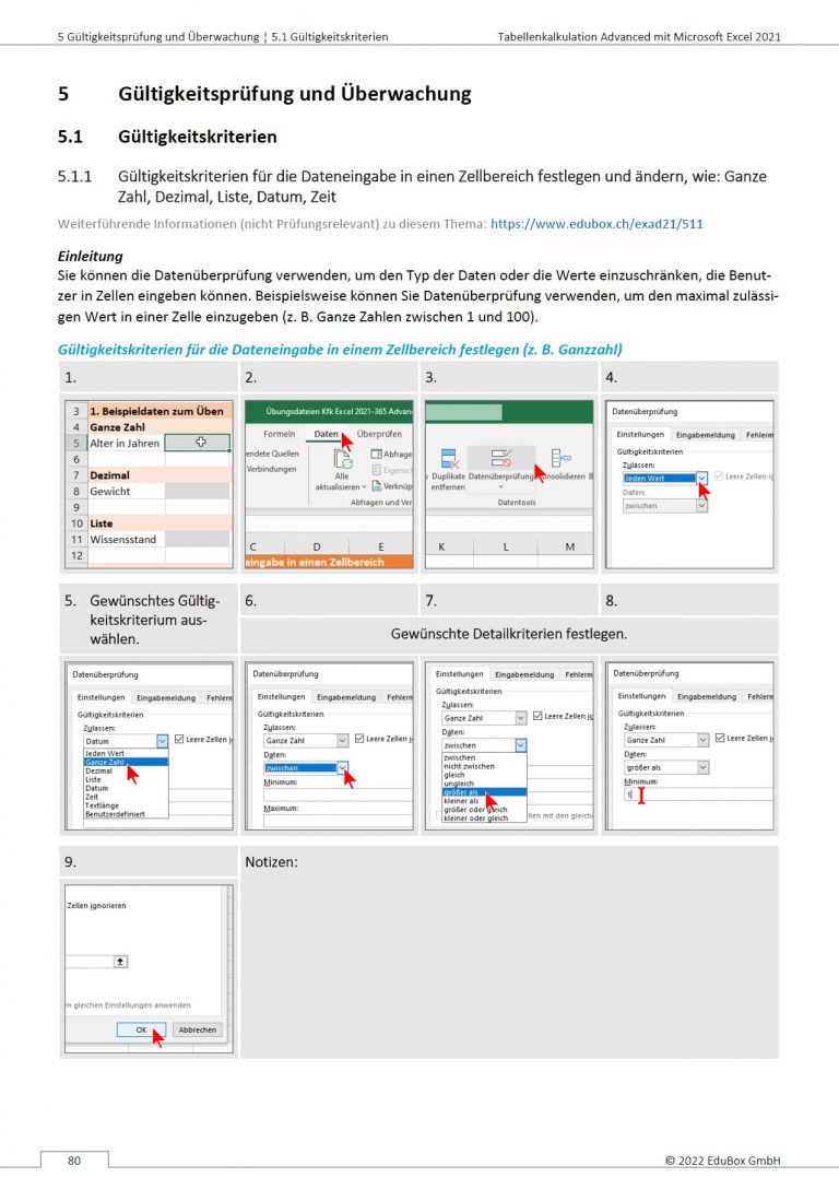 Lehrbuch: Tabellenkalkulation Advanced mit Microsoft Excel 2021/365 (AM4, ICDL/ECDL Advanced ...