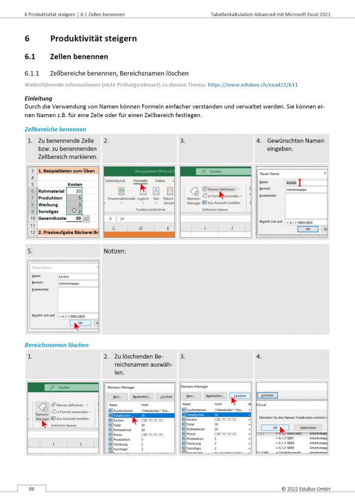 Lehrbuch: Tabellenkalkulation Advanced mit Microsoft Excel 2021/365 (AM4, ICDL/ECDL Advanced ...